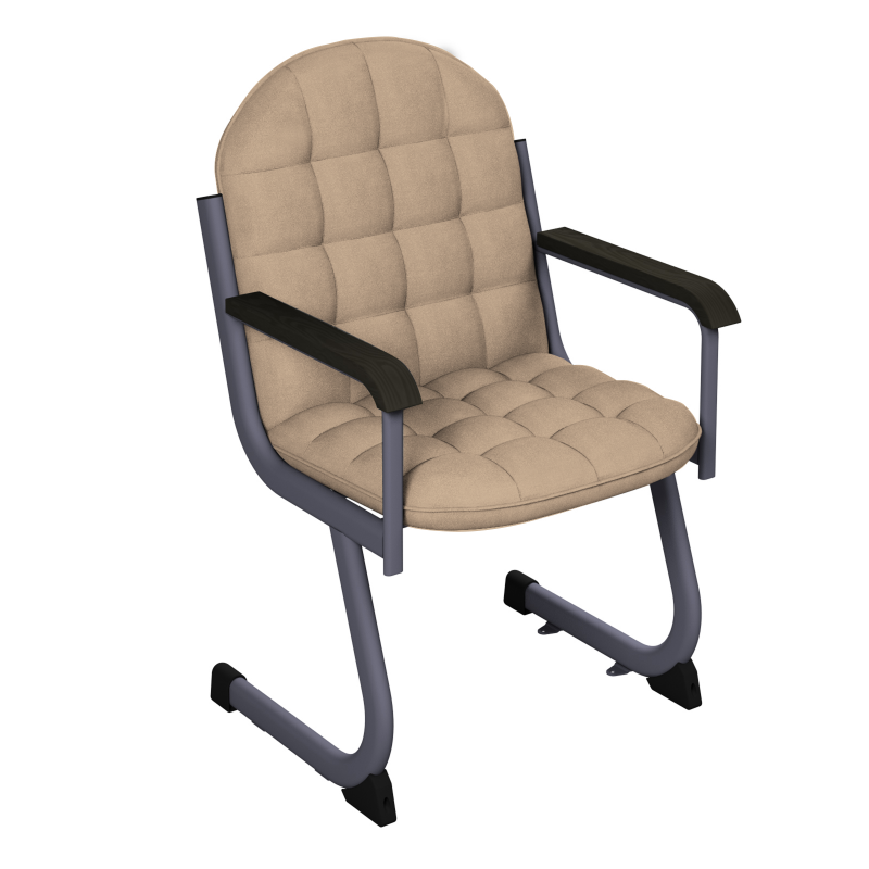 Scaun moale pentru sală de festivități, cu un loc