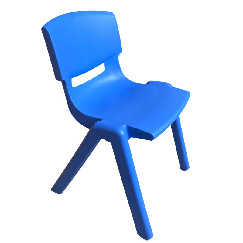 Scaun din plastic colorat