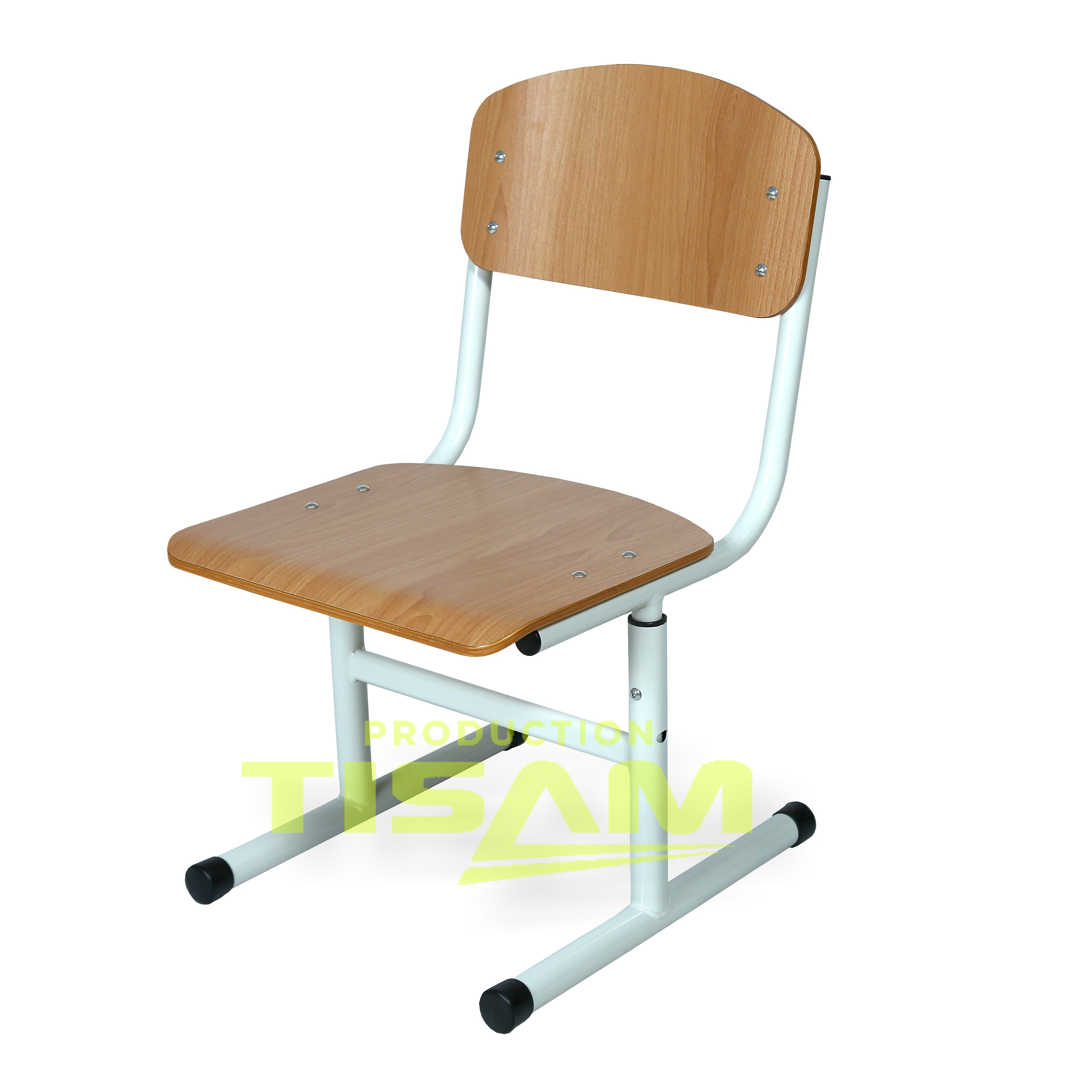 Scaun scolar pe cadru rotund, cu inaltime reglabila 32182 HPL in Romania